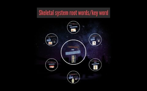 Skeletal system root words/key words by Julia Herrera on Prezi