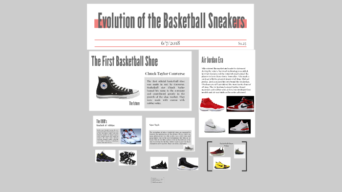 Evolution of Basketball Shoes by Evan Swoyer on Prezi