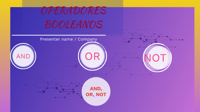 OPERADORES BOOLEANOS by Katherine Guillermina Chiriboga Farias on Prezi