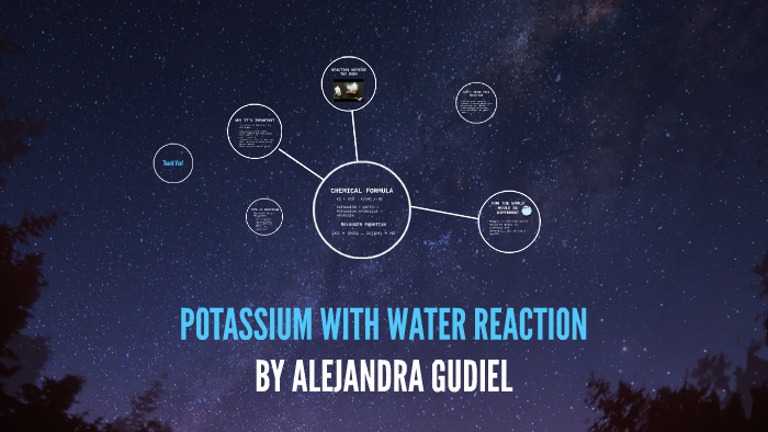 POTASSIUM AND WATER CHEMICAL REACTION by Alejandra Gudiel on Prezi
