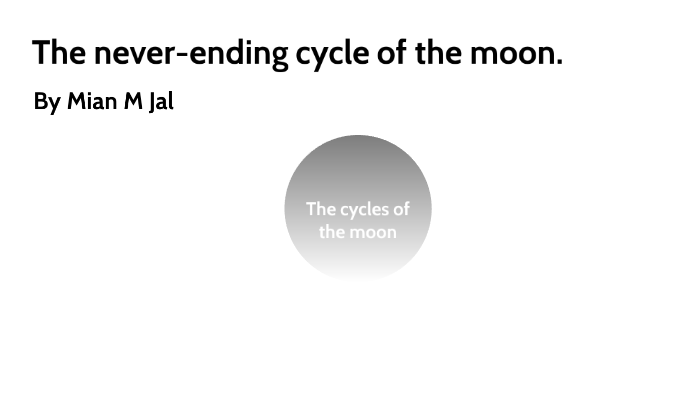 Cyclic patterns of the moon by Mian Jal on Prezi