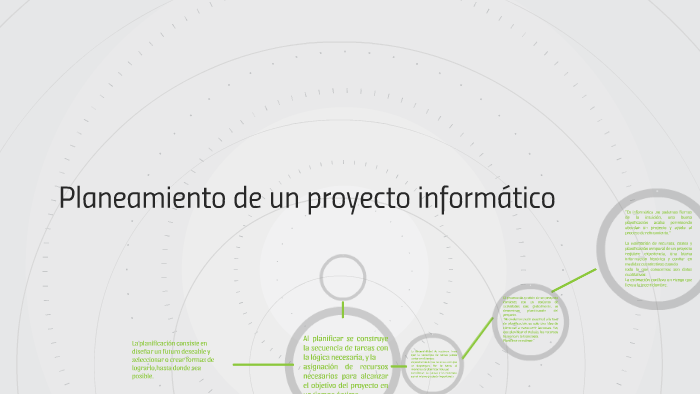 Planeamiento de un proyecto informático by Daniel Girado on Prezi