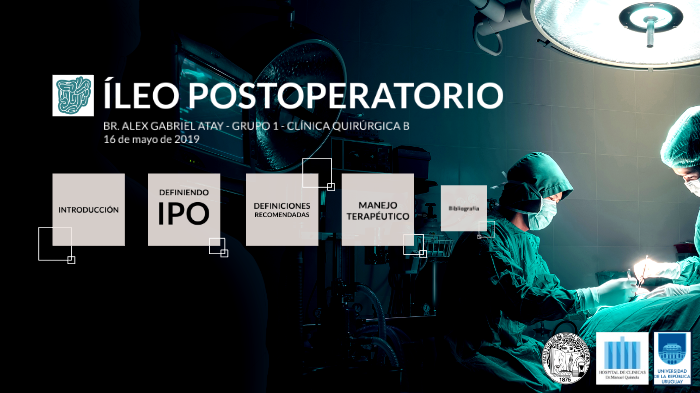 Definiendo Íleo postoperatorio - Revisión Sistemática y Encuesta Global ...