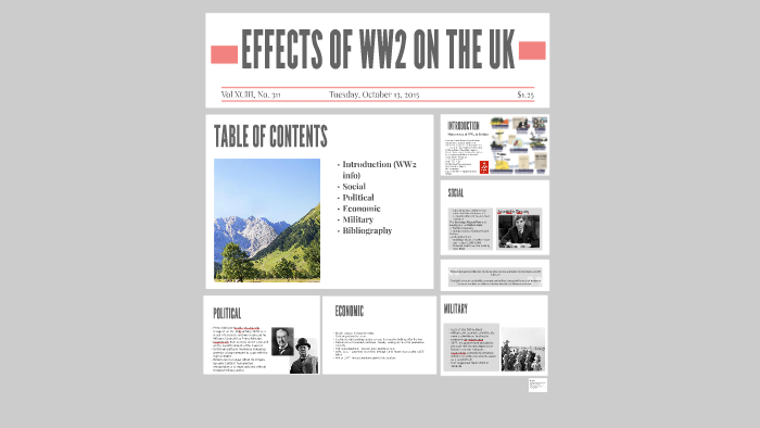 EFFECTS OF WW2 by on Prezi