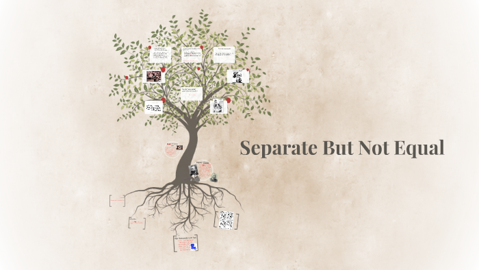 Separate but not equal by Marissa Brantley
