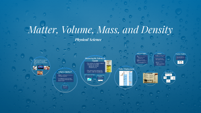 Matter, Volume, Mass, and Density by Larry Harbin on Prezi