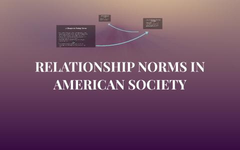RELATIONSHIP NORMS IN AMERICAN SOCIETY by Zachary Anderson on Prezi