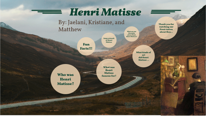 Henri Matisse by Matthew Novicky on Prezi
