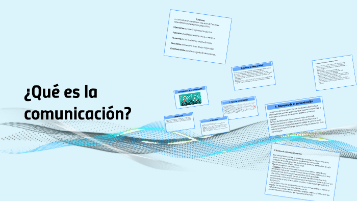 ¿Qué es la comunicación? by Daniel Plascencia