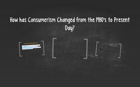 How has Consumerism Changed from the 1980's to Present Day? by Millie ...