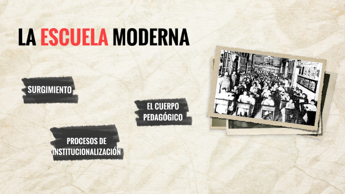La escuela moderna by zaray morales on Prezi