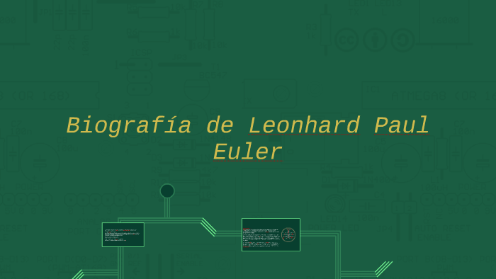 Biografia de Leonhard Paul Euler by veronica jenner on Prezi