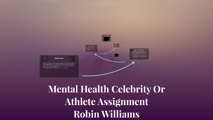 Mental Health Celebrity Or Athlete Assignment by chloe bob