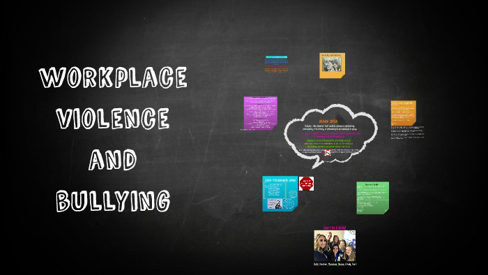 workplace violence and bullying by Shona Houston on Prezi