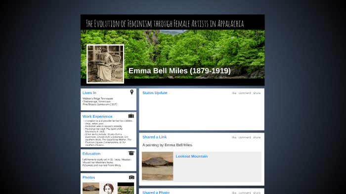 Emma Bell Miles by Allie Ware on Prezi