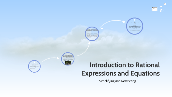 Introduction to Rational Expressions and Equations by Ms. Toepfer