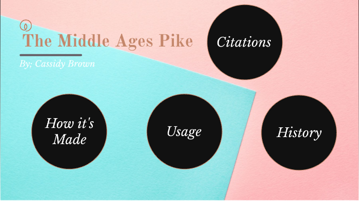 Finals Presentation: Middle Ages Pike by Cassidy Brown on Prezi