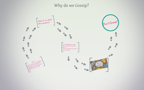 Why do we Gossip? by Gatos Persas Minina