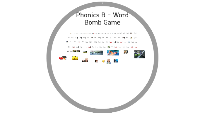 Phonics B - Word Bomb Game by Kahja W