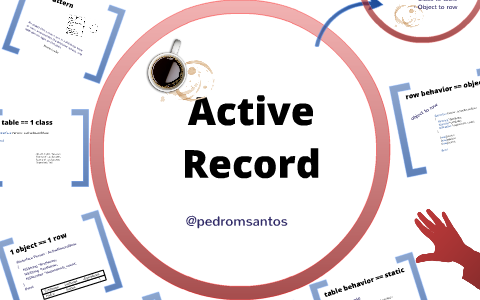 Active Record Pattern by Pedro Santos on Prezi