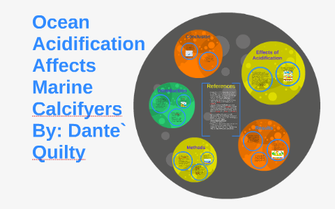 Ocean acidification effects calcifiers by Dante` Quilty on Prezi