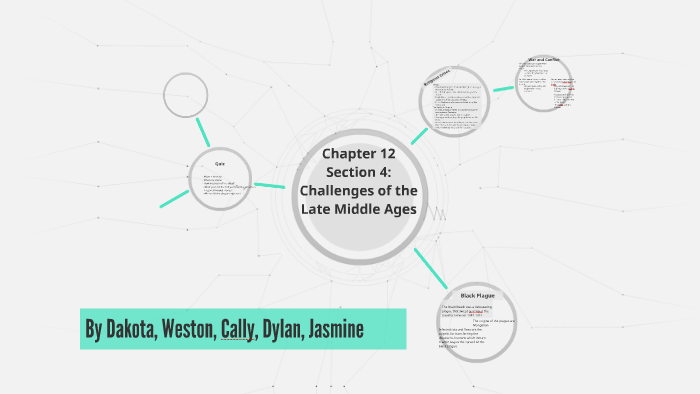 Chapter 12 Section 4: Challenges of the Late Middle Ages by Dylan ...