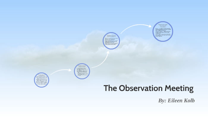 The Observation Meeting by Eileen Kolb on Prezi