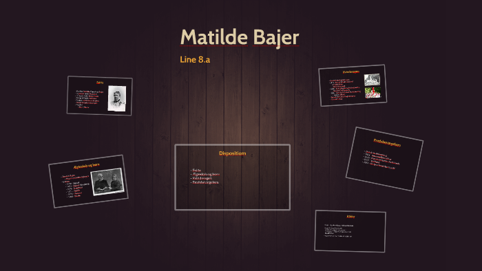 Matilde Bajer by Line Thomsen on Prezi
