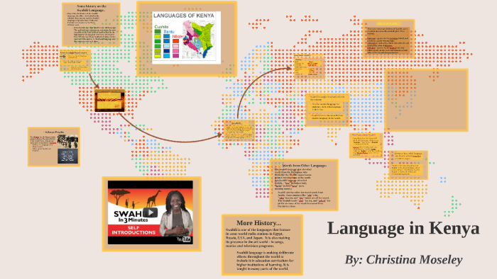 Language in Kenya by Christina Moseley on Prezi