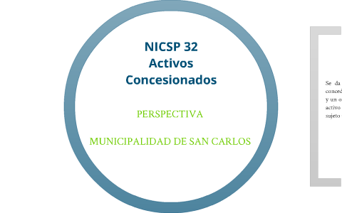 NICSP 32 PERSPECTIVA MSC by Diego Madrigal