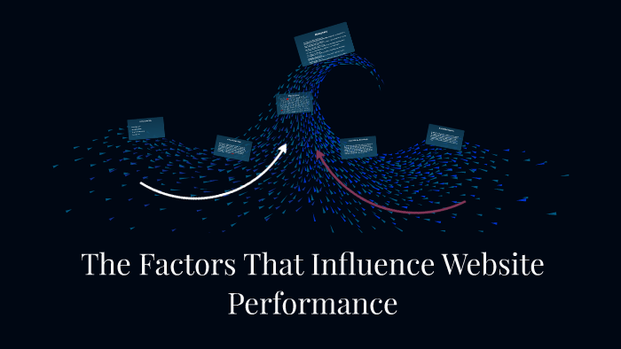 The Factors That Influence Website Performance by Millie Smith on Prezi