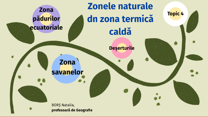 Zonele naturale din zona termică caldă, clasa 5-a by Borș Natalia on Prezi