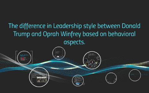 The difference in Leadership style between Donald Trump and by jeffrey ...