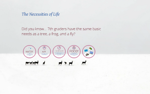 The Necessities of Life by Brooke Fox on Prezi