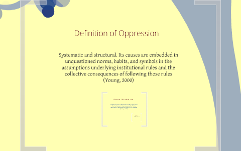 Oppression of People with Disabilities by jeffrey carroll on Prezi