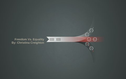 Freedom Vs. Equality by Christina Creighton