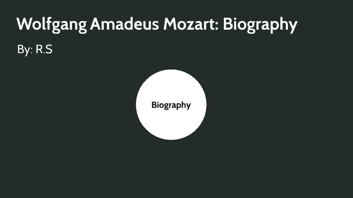 Biography: Wolfgang Amadeus Mozart by Robel Samson on Prezi