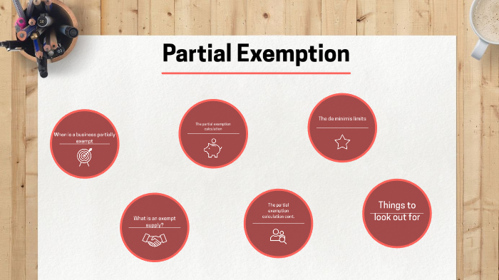 Partial Exemption by lisa oliver on Prezi