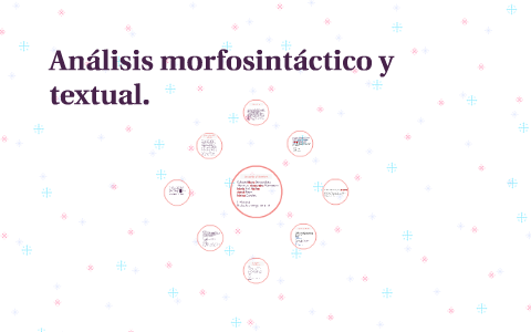 Análisis morfosintáctico y textual. by on Prezi