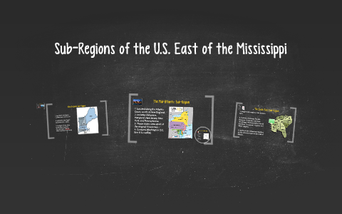 Physical Features of the U.S. East of the Mississippi by Jill Anderson ...