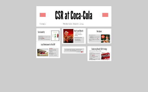 Coca-Cola CSR by Paige Belbeck