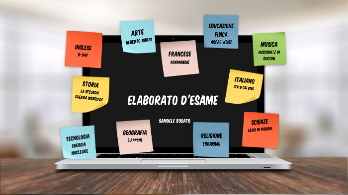 Elaborato d'esame by Samuele Busato on Prezi