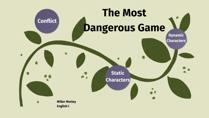 The Most Dangerous Game Conflict and Characters by Miller Motley on Prezi