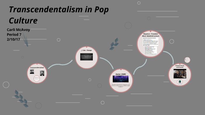 Transcendentalism in Pop Culture by Carli McAvoy on Prezi