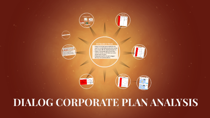 DIALOG CORPORATE PLAN ANALYSIS by Kasun Senanayake on Prezi