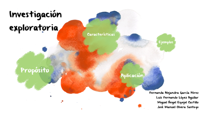 Diseño de investigación exploratorio by Alejandra García on Prezi