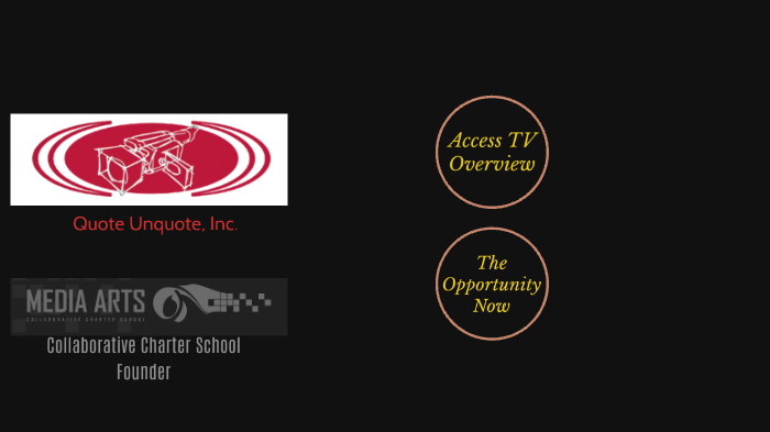 Access TV by Colleen Gorman on Prezi