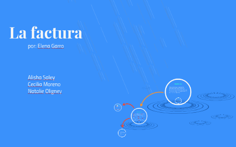 La factura by alisha saley on Prezi