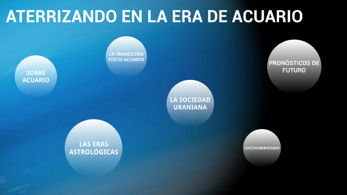 Aterrizando en la era de Acuario by Arlet Puertas on Prezi