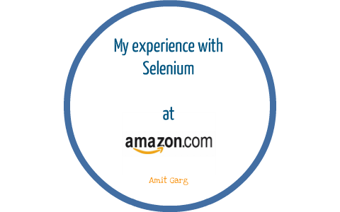 My experience with Selenium WebDriver at Amazon by Amit Garg on Prezi